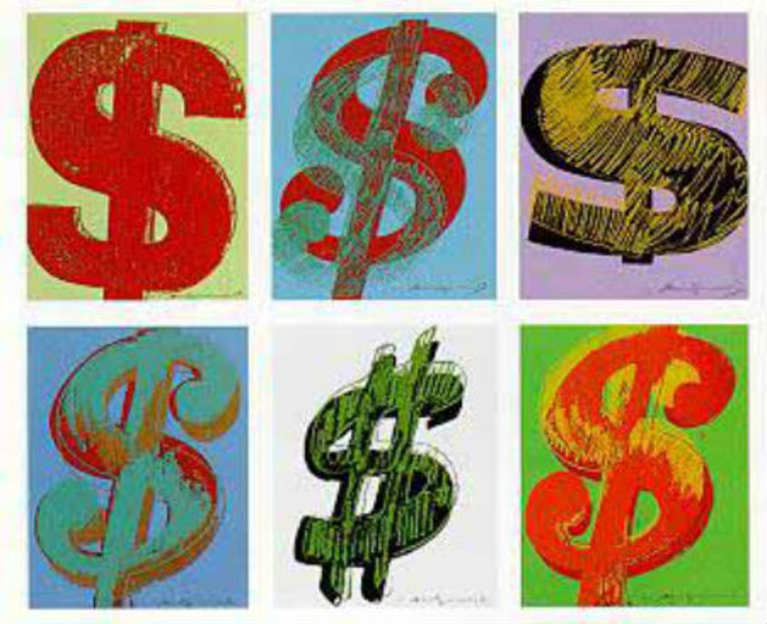 Money in art. Money as art. | highviewart.com