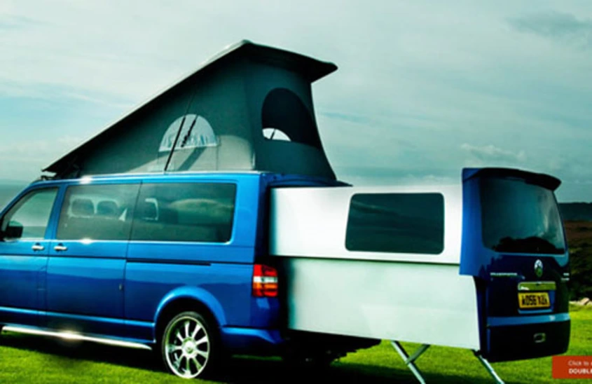 Кемперът DoubleBack T5 Transporter на VW | highviewart.com